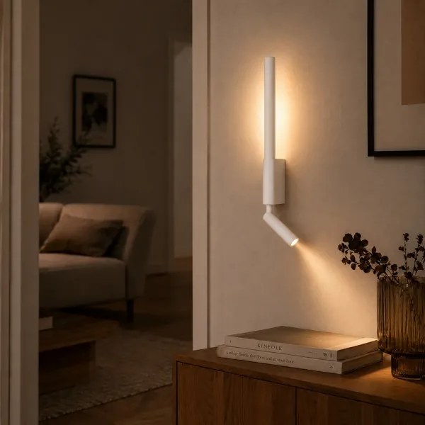 BRILAGI - LED Nástěnné bodové svítidlo VIXON LED/3W/230V + LED/5W bílá CRI 90
