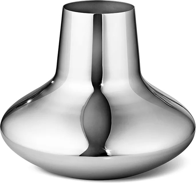 Váza Henning Koppel, 22,5 cm, nerez - Georg Jensen