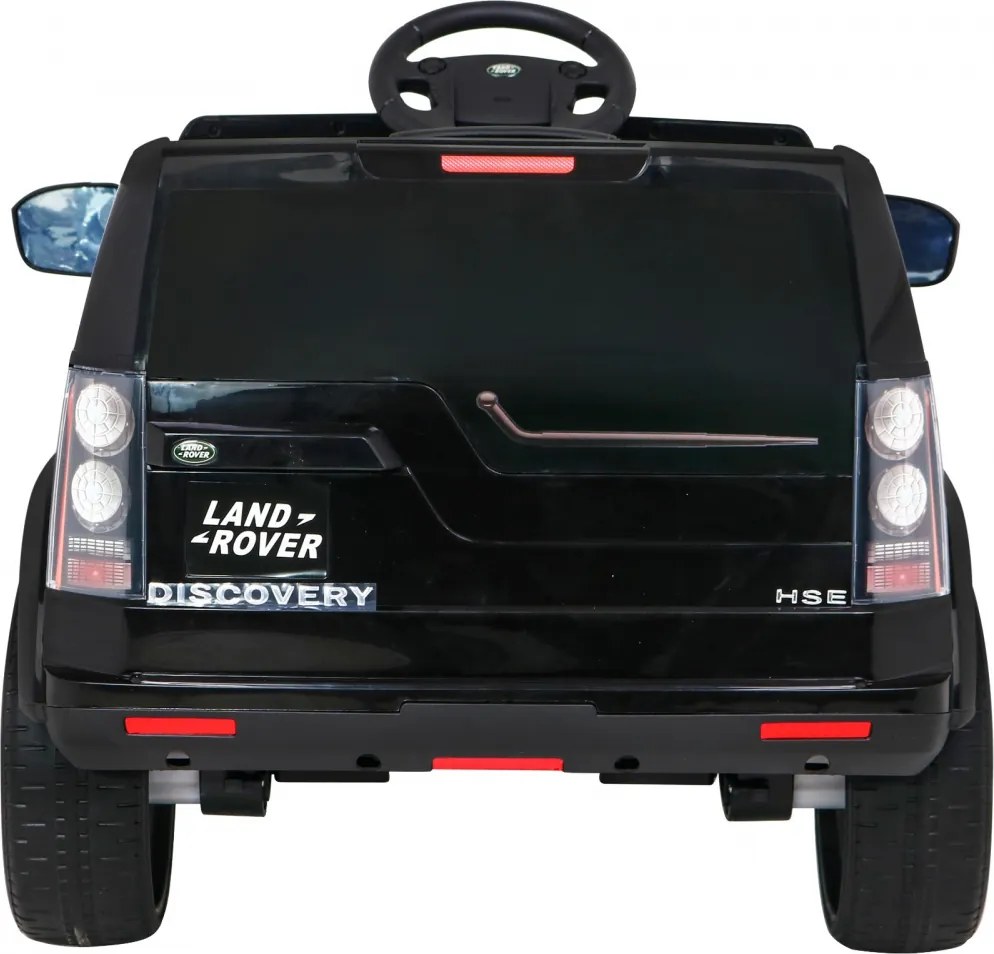Ramiz Land Rover Discovery elektrické auto pro děti černé SUV + dálkové ovládání