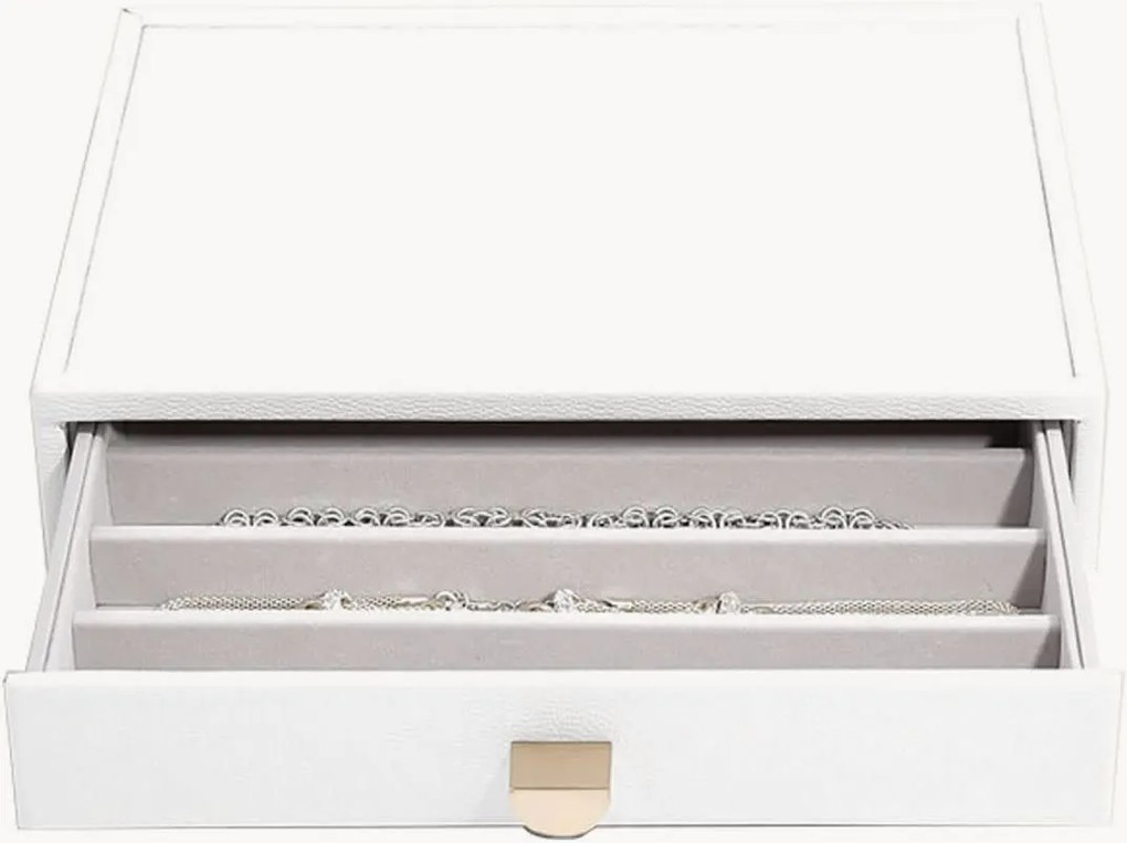 Šperkovnice Classic Pebble White