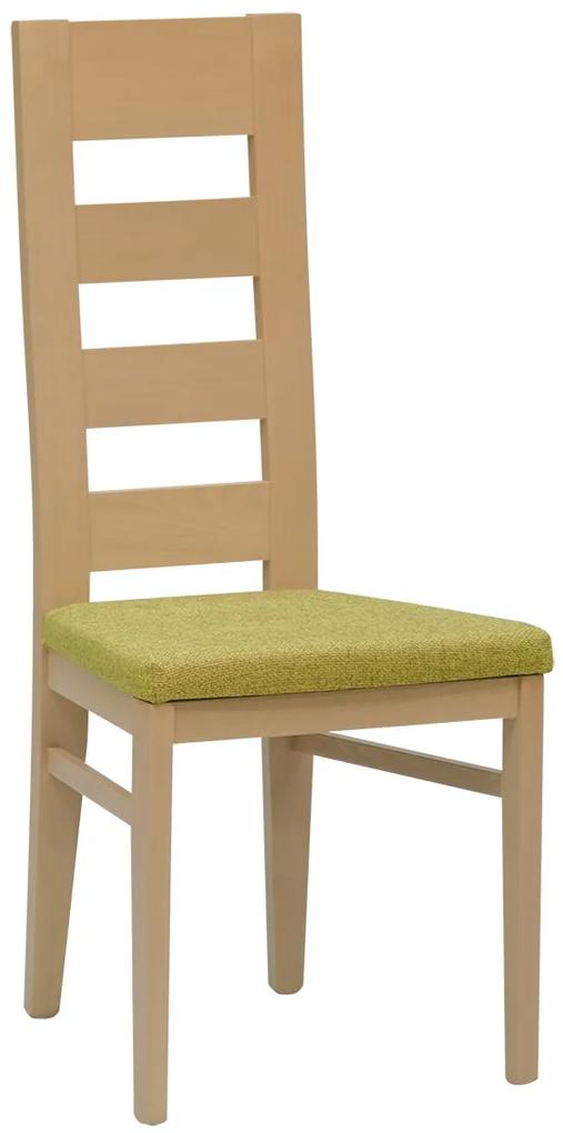 Stima Jídelní židle FALCO Odstín: Bílá, Látky: BOLTON NEW verde 5