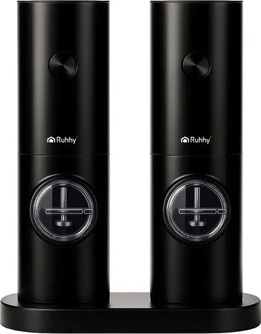 Elektrické mlýnky na sůl a pepř Ruhhy - sada 2 ks s keramickým mechanismem