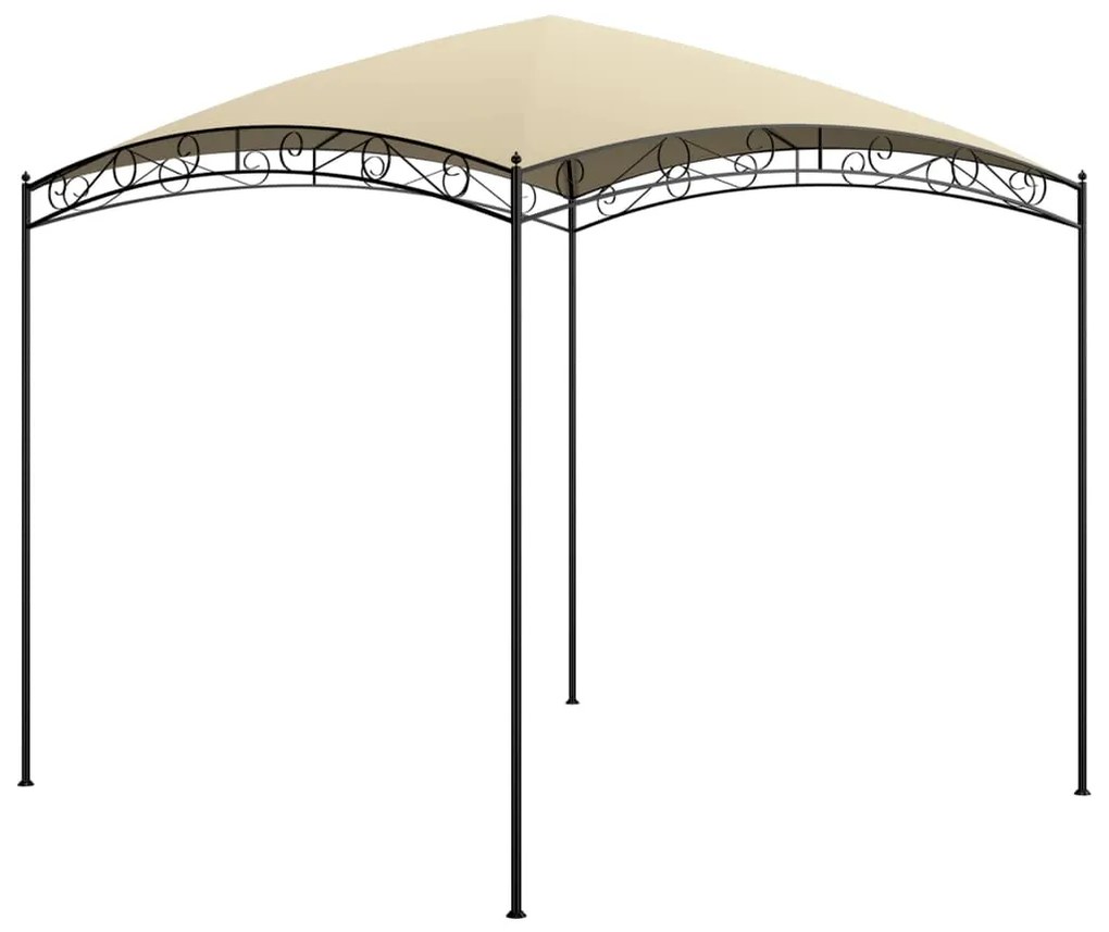 Altán 3 x 3 x 2,65 m krémový 180 g/m² 313906