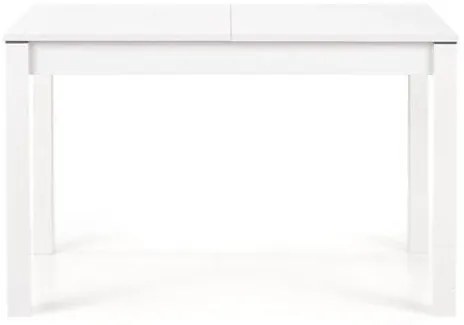 Rozkládací jídelní stůl 118-158 cm Mauric (bílá) (pro 4 6 osob). 1047997