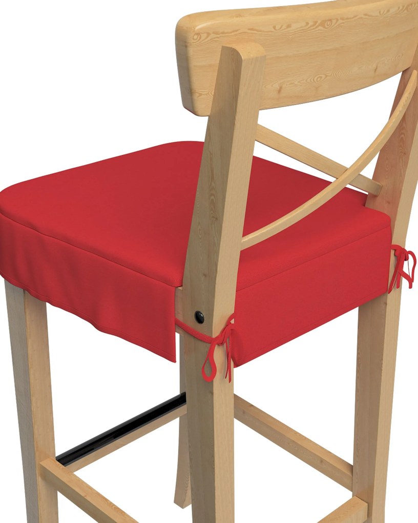 Sedák na židli IKEA Ingolf - barová barva červená