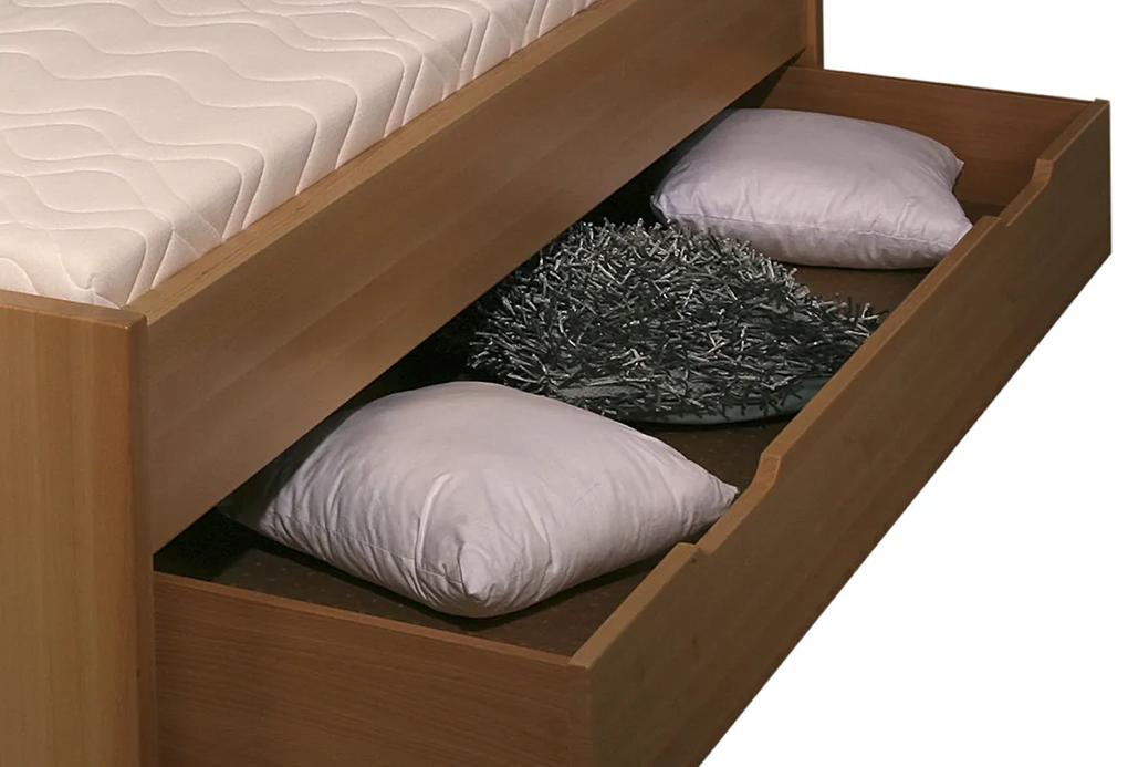 Zásuvka pod postel Barva: Mahagon, Rozměr: 156x80x21cm