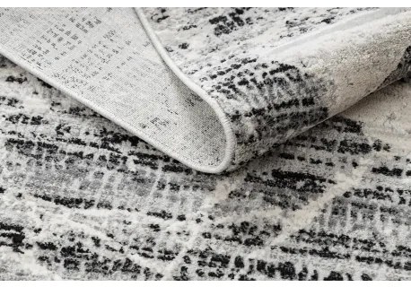 Dywany Luszczow Kusový koberec TULS střapce 51322 Mramor šedá / slonová kost Rozměr koberce: 140 x 190 cm