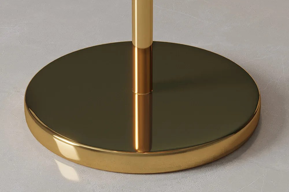 Designová stojanová lampa Hanzila 168 cm zlatá