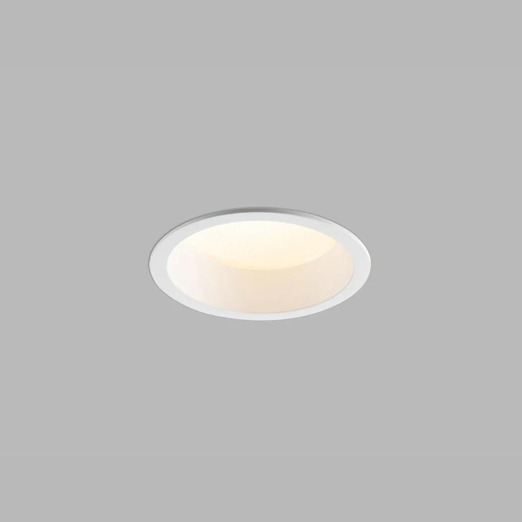 Vestavné kruhové svítidlo Zeta Barva: Bílá, Průměr: 103 mm, Teplota chromatičnosti / Stmívání: 3000 Kelvinů / Stmívatelné DALI/PUSH