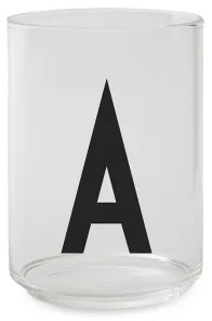 Personal Drinking Glass, písmeno A Design Letters