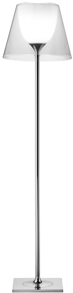 Flos KTribe F2, designová stojací lampa se stmívačem, 1x150W E27, čirá, výška 162cm