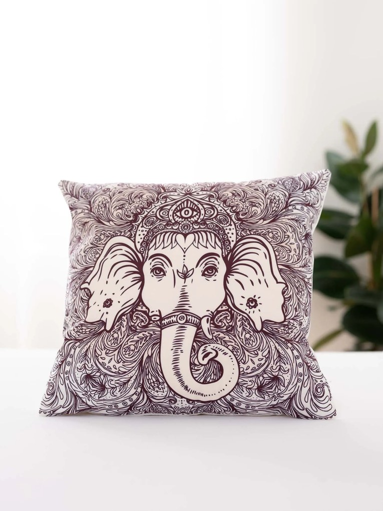 MK Lůžkoviny Povlak na polštář mikroplyš 45 x 45 cm - Buddha 4 L02