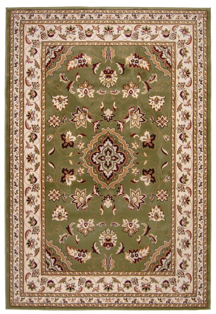 Flair Rugs, Kusový koberec Sincerity Royale Sherborne Green, 120x170, zelená, kancelář