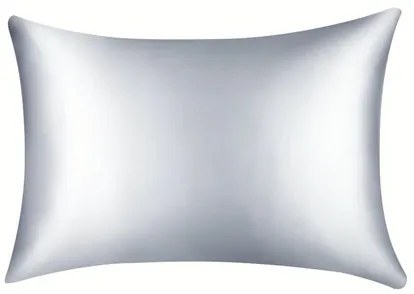Saténový potah na polštář - 50x74 cm, více barev Barva: Stříbrná