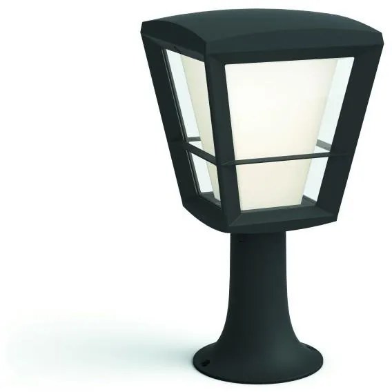 PH 17441/30/P7 Hue LED White and Color Ambiance Venkovní sloupkové svítidlo Philips Econic 17441/30/P7 černé 32cm 2200K-6500K RGB - PHILIPS HUE (915005732501)