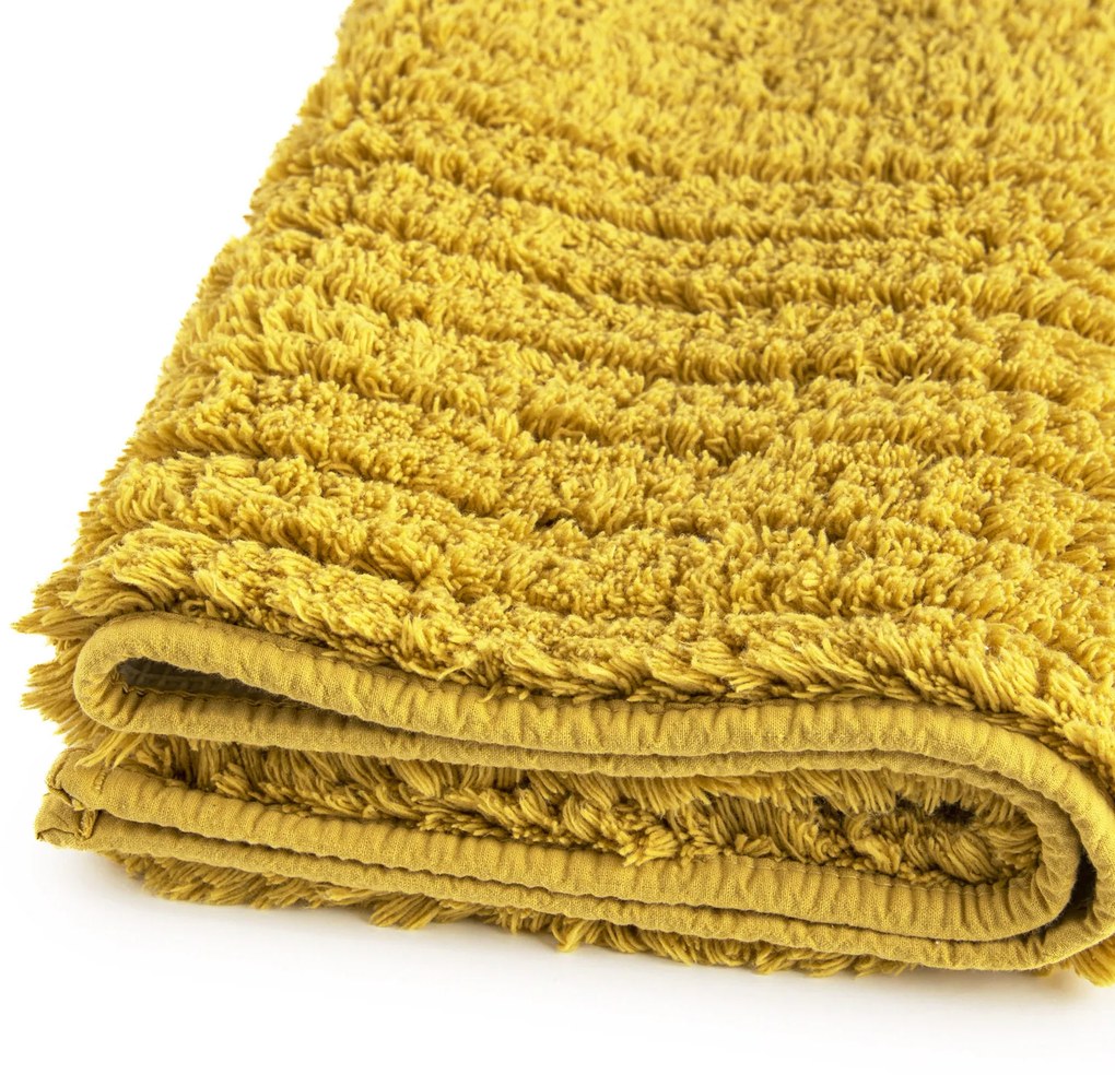 Froté ručník Sorema Ribbon 550 gsm Mustard (žlutá)