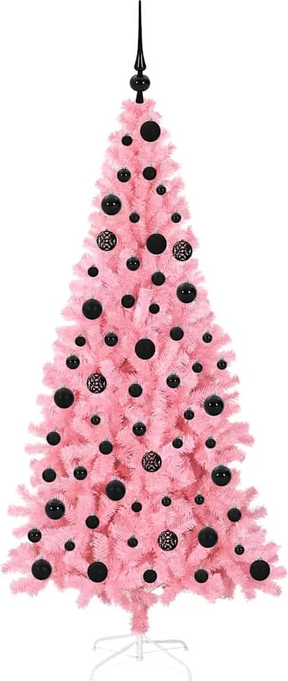 Vánoční stromeček Růžová 180 cm PVC 3396430