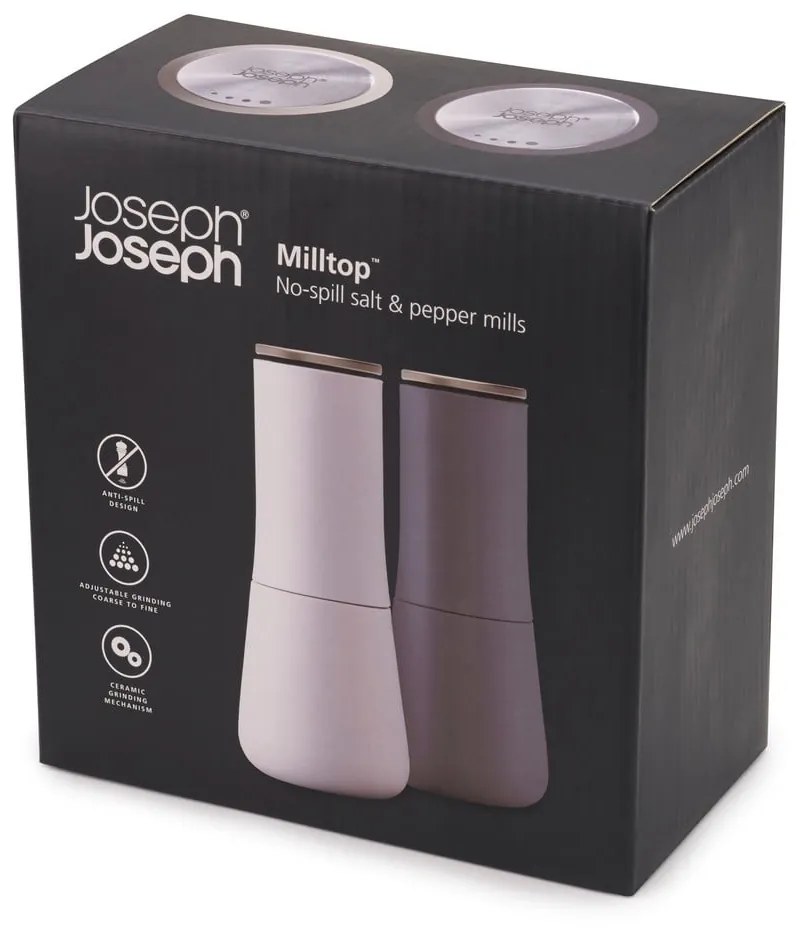 Sada 2 mlýnků na pepř a sůl Joseph Joseph Milltop