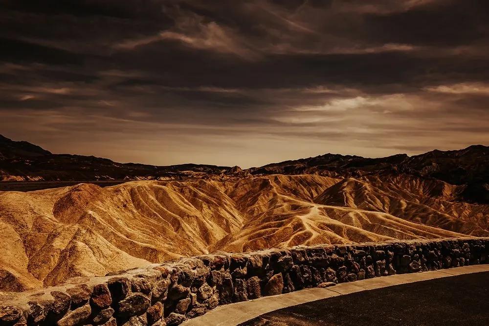 Samolepící fototapeta Národní park Death Valley v Americe - 225x150 cm