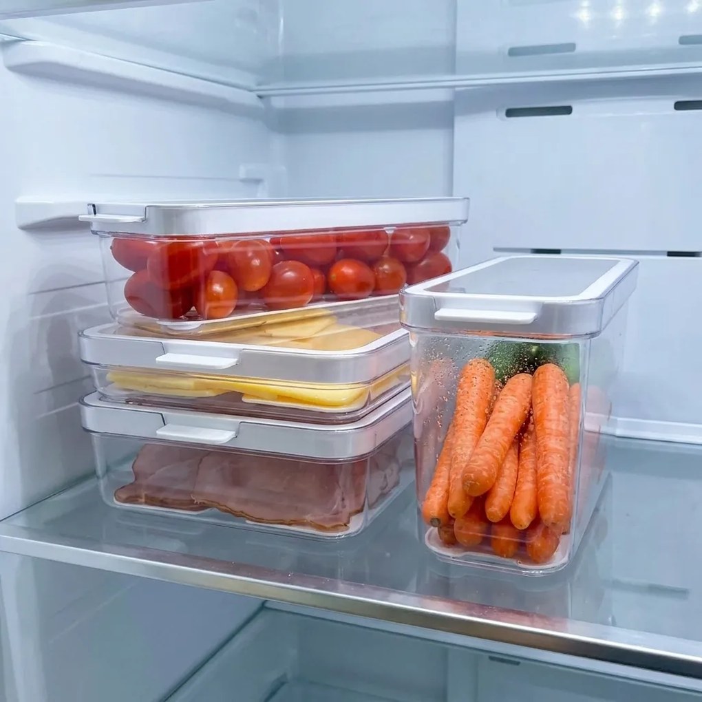 Rotho Organizér do lednice, s víkem a speciální podložkou 2,6l CAUMA