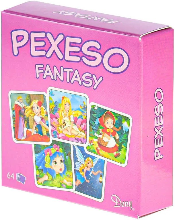 HYDRODATA HRA Pexeso Pohádky fantasy 64 kartiček *SPOLEČENSKÉ HRY* 34135