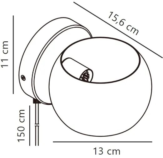Nordlux - Nastavitelné nástěnné bodové svítidlo BELIR 1xG9/5W/230V bílá