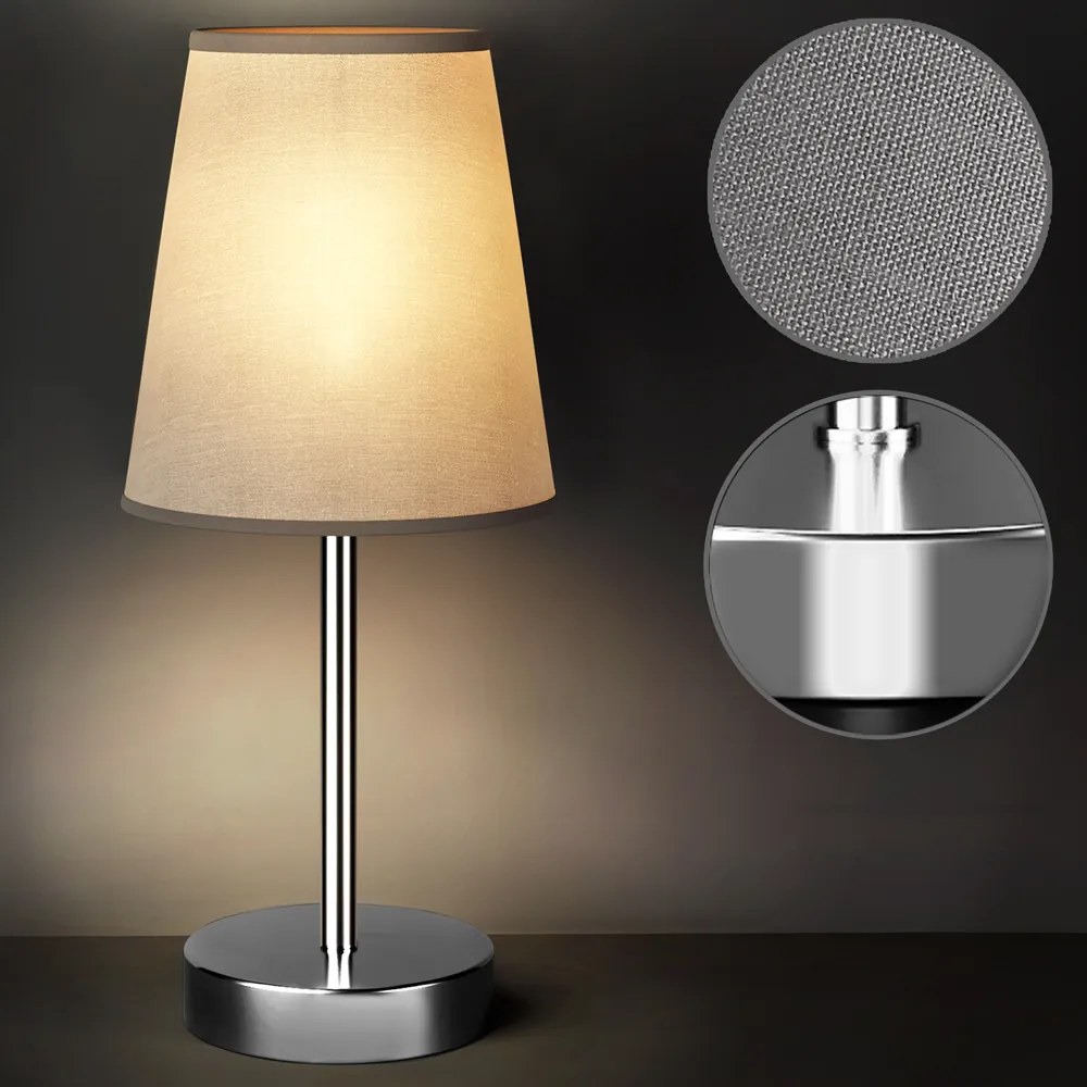 Stolní lampa Lumiére šedá 107148