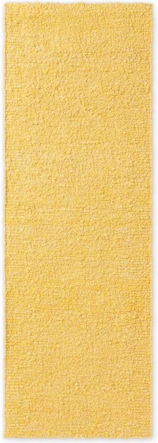 Žlutý ručně tkaný běhoun 80x300 cm Notting Hill Portobello – Ted Baker