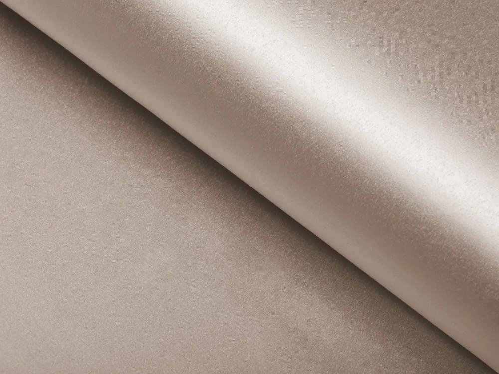 Biante Saténový čtvercový ubrus polyesterový Satén LUX-010 Světle hnědý 120x120 cm