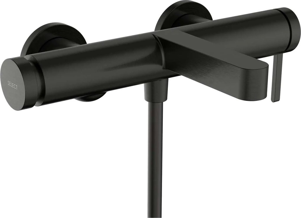 Hansgrohe Finoris - Vanová baterie, kartáčovaný černý chrom 76420340