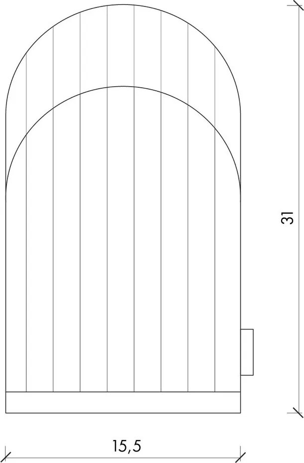 Bavlněná kuchyňská rukavice Rubi – noo.ma
