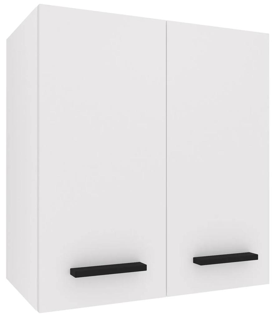 Kuchyňská skříňka Belini horní 60 cm bílý mat  TOR SG2-60/3/WT/WT/0/B1