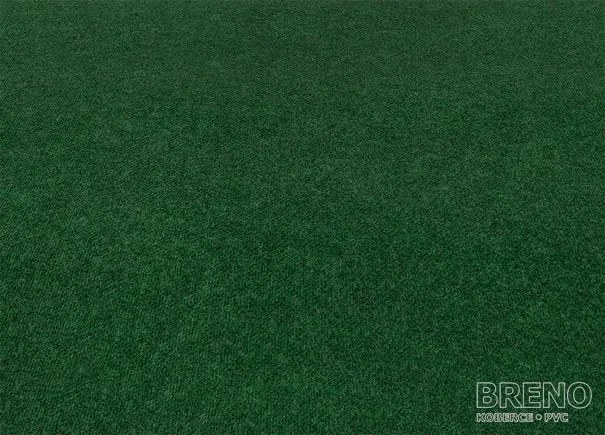 Breno Metrážový koberec SUN 42 tmavě zelený, šíře 200 cm, Zelená/Vícebarevné