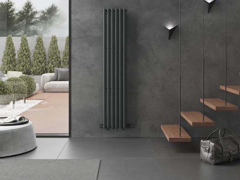 Mexen Oregon, topné těleso 1800x360 mm, 604 W, antracitová, W202-1800-350-00-66