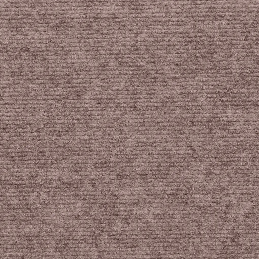 Schodové rohože samolepicí 15 ks 76 x 20 cm světle hnědé obdélníkové 326924