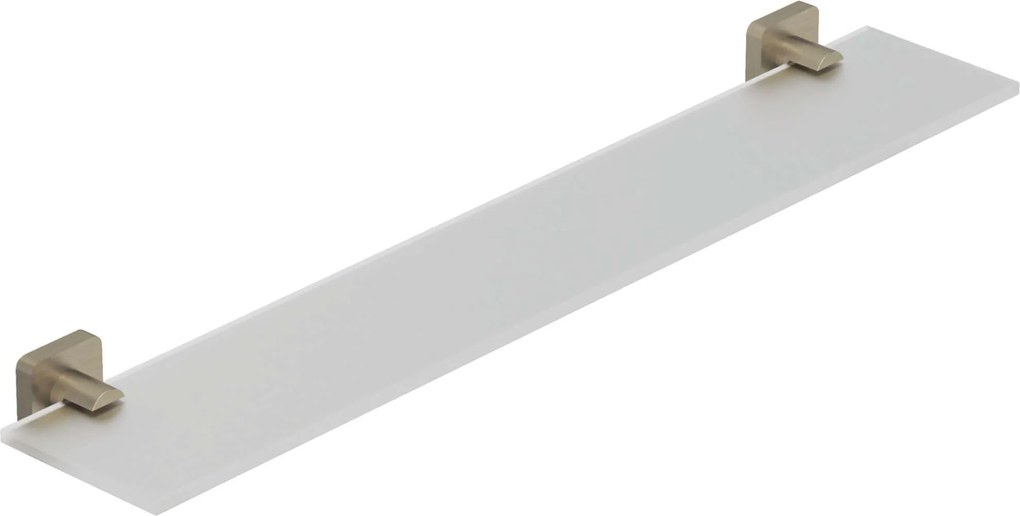 Kludi Vela S - Polička, délka 60 cm, sklo/kartáčovaný nikl 25973N5