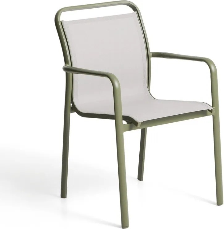 Zelená zahradní židle Luri – Kave Home