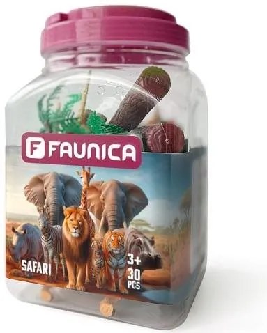 Faunica faunica sada v mega tubě - safari