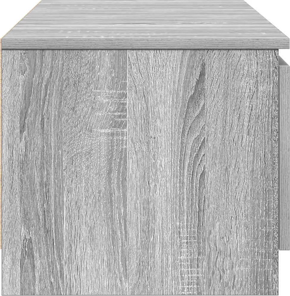 vidaXL TV stolek 140 x 40 x 35,5 cm kompozitní dřevo [800648] Barva: Betonová šedá