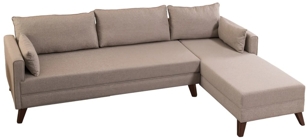 Atelier del Sofa Rohová sedací souprava Bella Corner Sofa Right 1 - Cream, Krémová