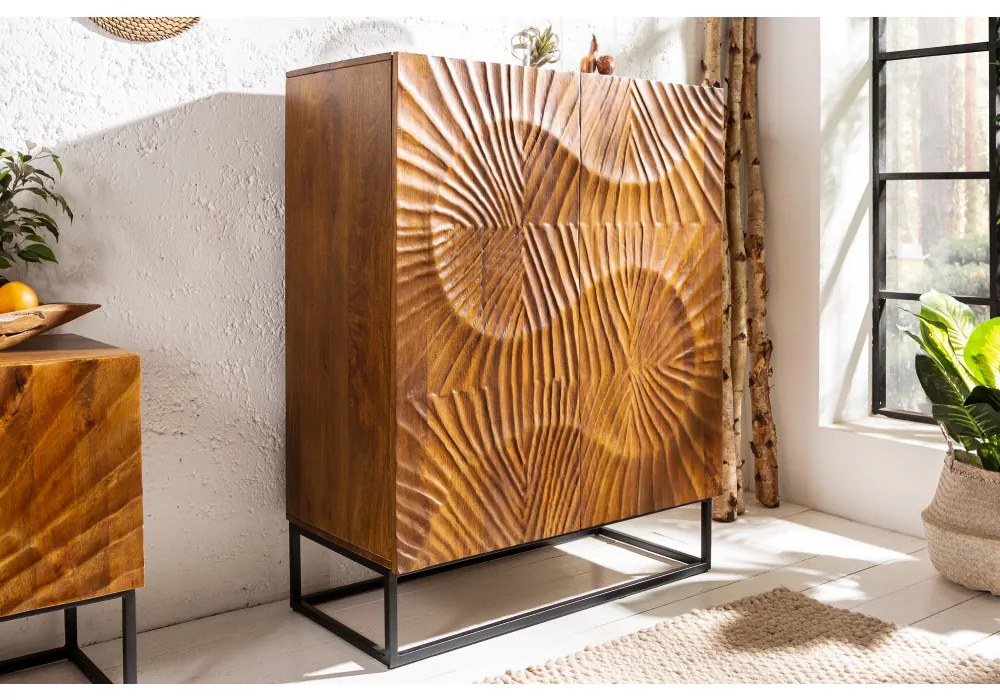 Massive home | Designová komoda 100 cm Scorpion mango