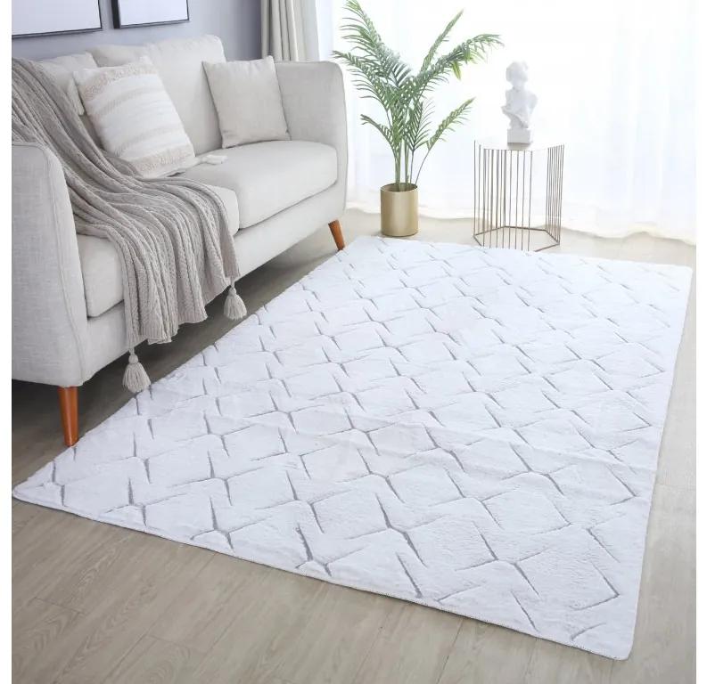 Ayyildiz Kusový koberec VISION 5122, Stříbrná Rozměr koberce: 160 x 230 cm