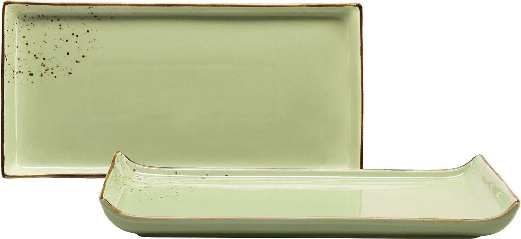 XXXLutz SADA SERVÍROVACÍCH PODNOSŮ kamenina keramika 2dílné 16,5/33 cm Creatable - Kolekce nádobí - 007768015503
