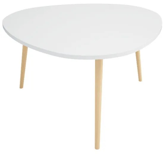 Tutumi Konferenční stolek ve Skandinávském stylu S - bílý