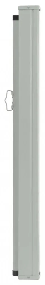 Zatahovací boční markýza 140x500 cm Dekorhome Hnědá