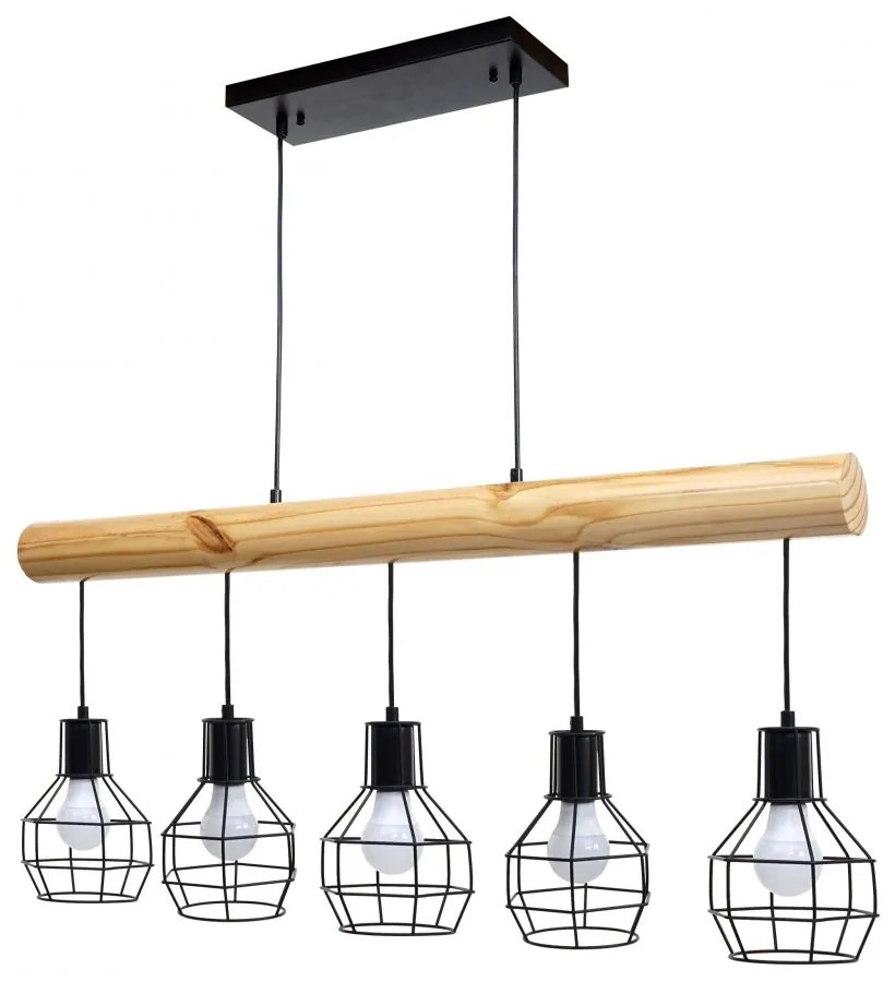 Závěsná lampa Dekorhome