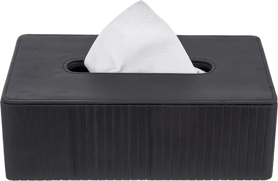 Box na kapesníky z eko kůže Gentleman – Orion