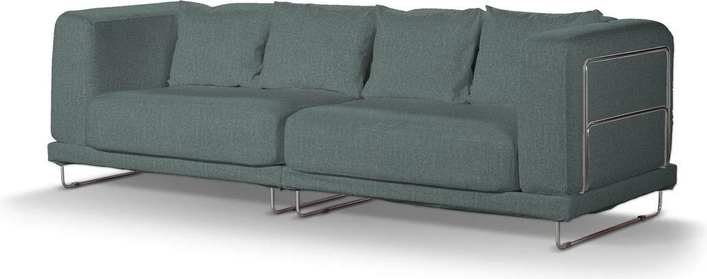Potah na pohovku IKEA Tylösand 3-místná nerozkládací barva modrá látka pletený vzor