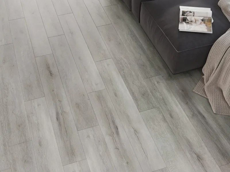 Mexen Boone vzorek vinylových panelů SPC 6,5 mm, podložka IXPE 1,5 mm, 4 V-drážka, Dub - F1054-S