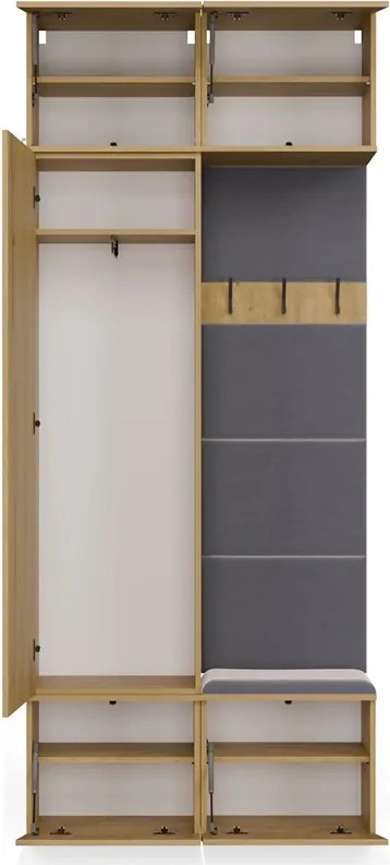 Předsíňová sestava AGA II 1S1V dub artisan